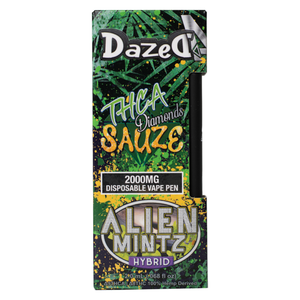 Alien Mintz THCA Diamonds Sauze Disposable [2G]