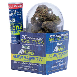 AI Blenz - Alien Rainbow THC-A Flower + Pre-Roll [7G]
