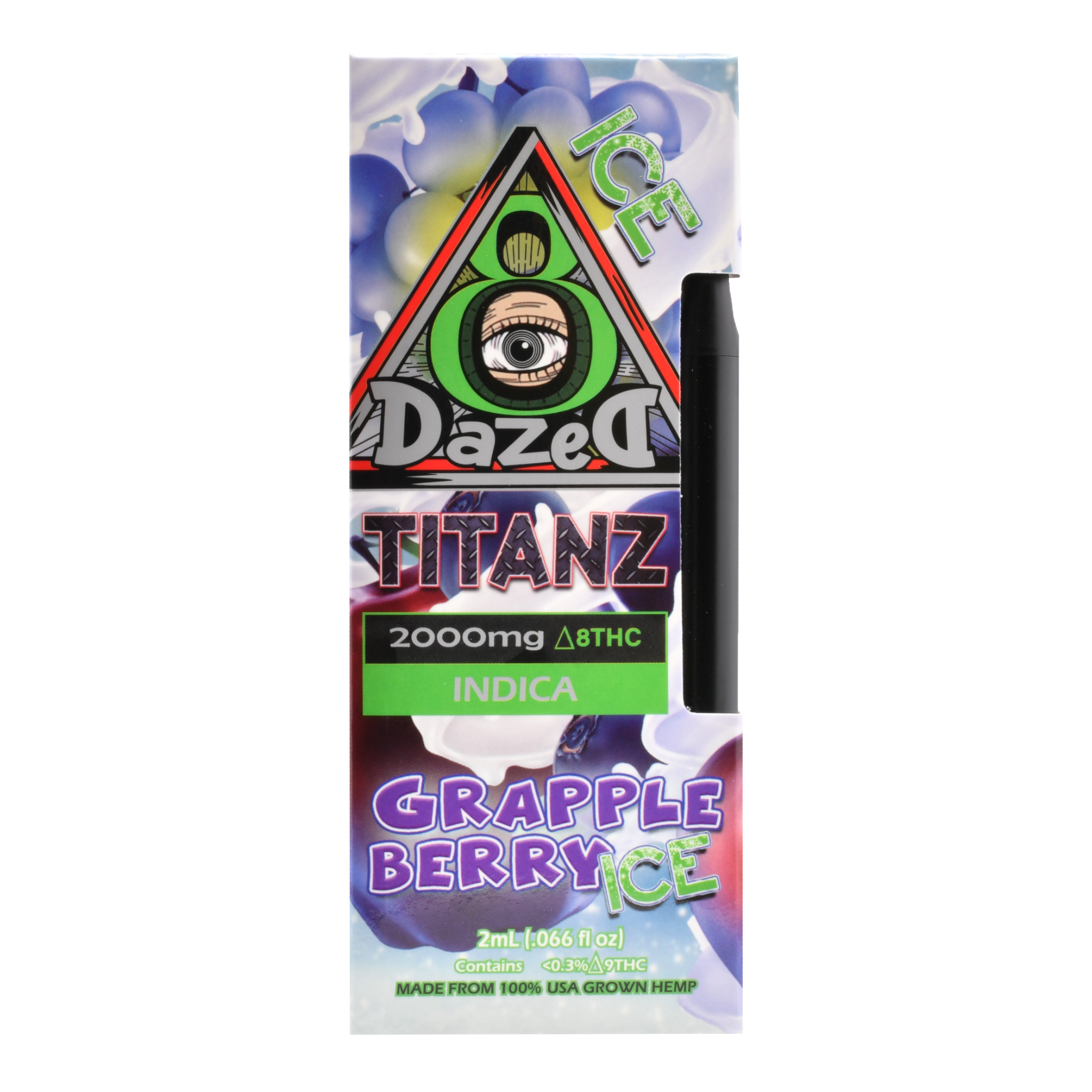 DazeD8 Watermelon Kiwi Vape | Buy Delta 8 Disposables